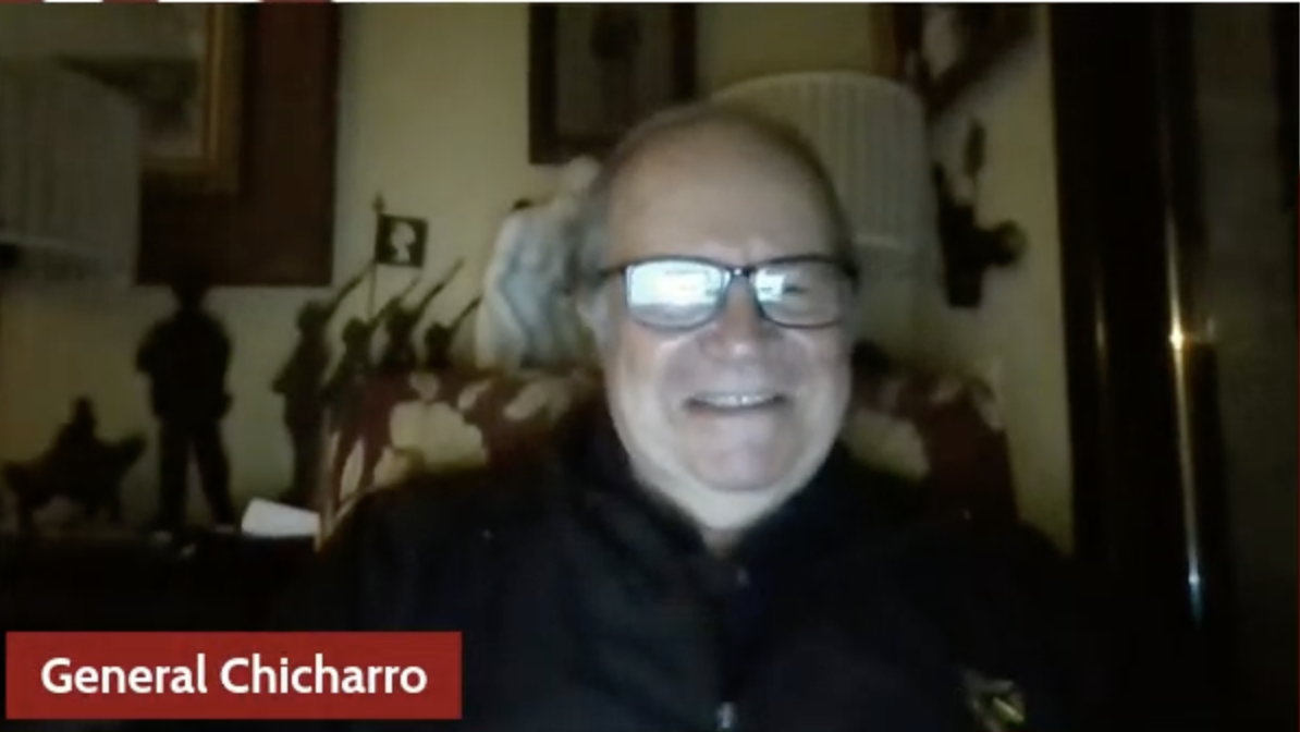 Entrevista al General Chicharro - Los libros del silencio